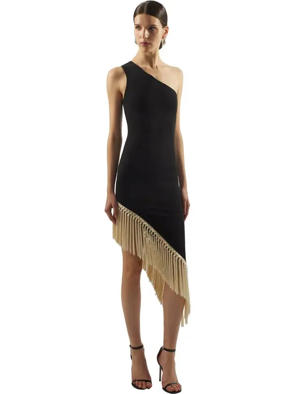 TALLER MARMO Yacare Dress - Black