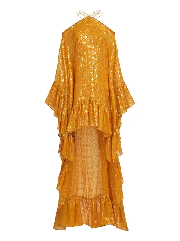 TALLER MARMO Sza Sza Opulence Kaftan - Marigold