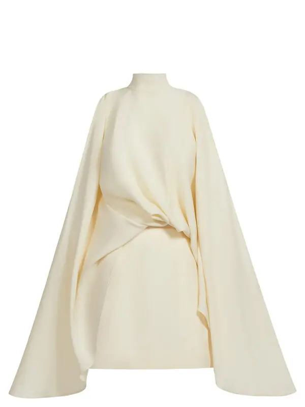 TALLER MARMO Mini Bacall Dress - Latte