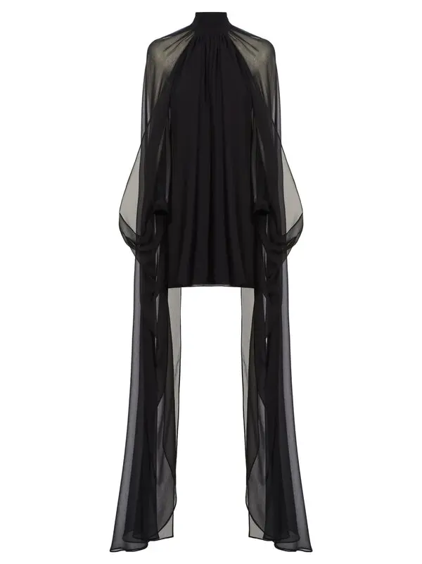 TALLER MARMO Mini Eterea Dress - Black
