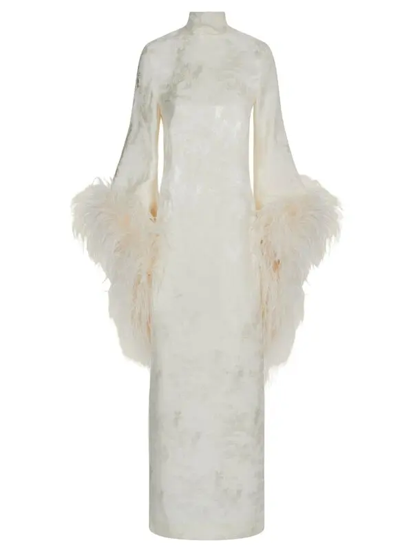 TALLER MARMO Del Rio Toile Dress - Latte