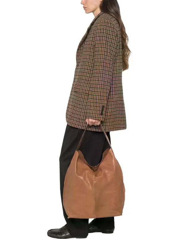 SOMMET Sahara Leather Shoulder Bag - Brown