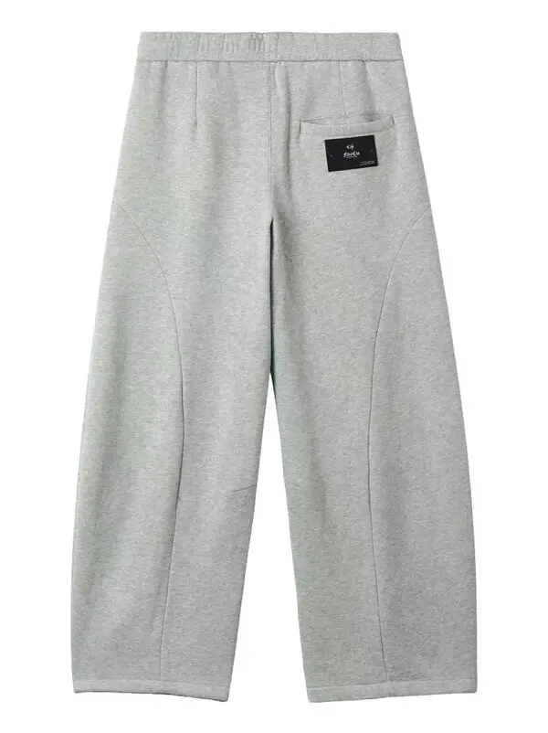 FIVE CM Pleated Panelled Track Pants - Grey