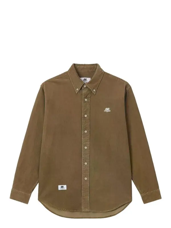 CHOCOOLATE Button-down Corduroy Shirt - Brown