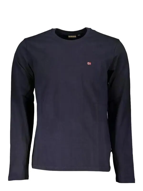 NAPAPIJRI Logo-detail Long-sleeved T-shirt - Blue