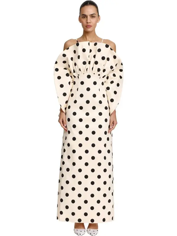 Acler Ketch Maxi Dress - Dotty