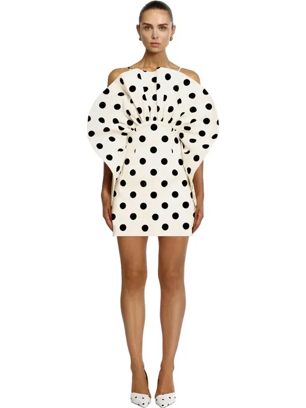 Acler Ketch Mini Dress - Dotty