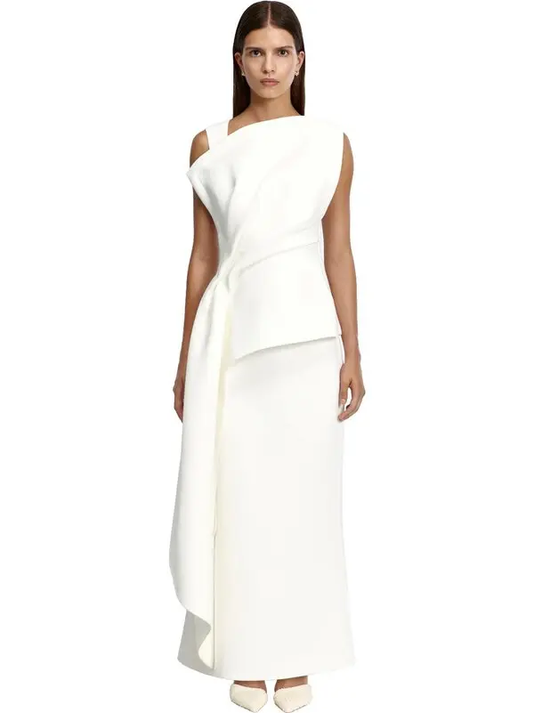 Acler Quindus Skirt - Ivory