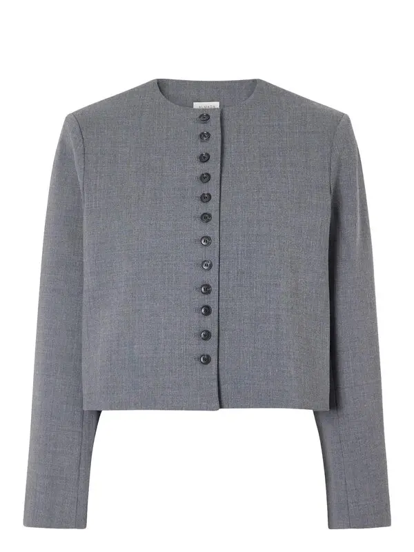 ALMADA Funda Twill Jacket - Gray