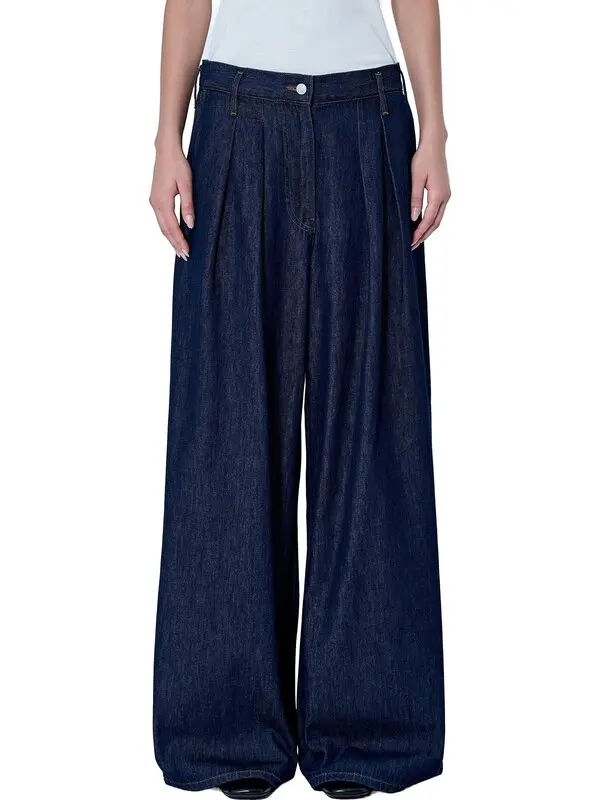 Dries Van Noten Wide-leg Denim Trousers - Blue