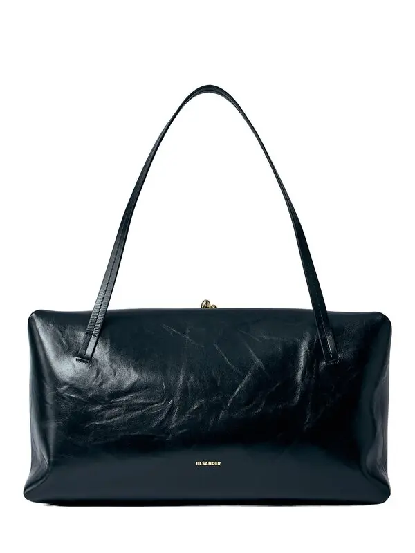 JIL SANDER Medium Goji Pillow Handbag - Black