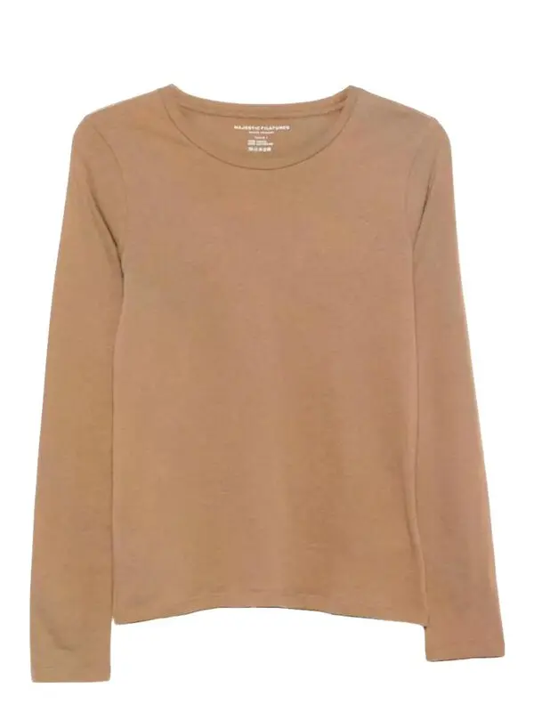 Majestic Filatures Long-sleeve T-shirt - Brown