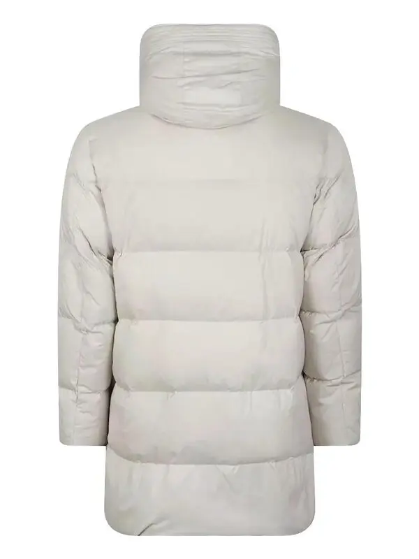 MONTECORE Quilted Hooded Coat - Neutrals
