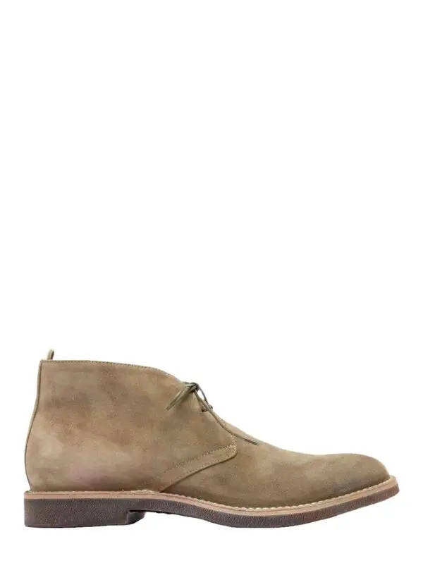 Officine Creative Hopkins Suede Boots - Neutrals