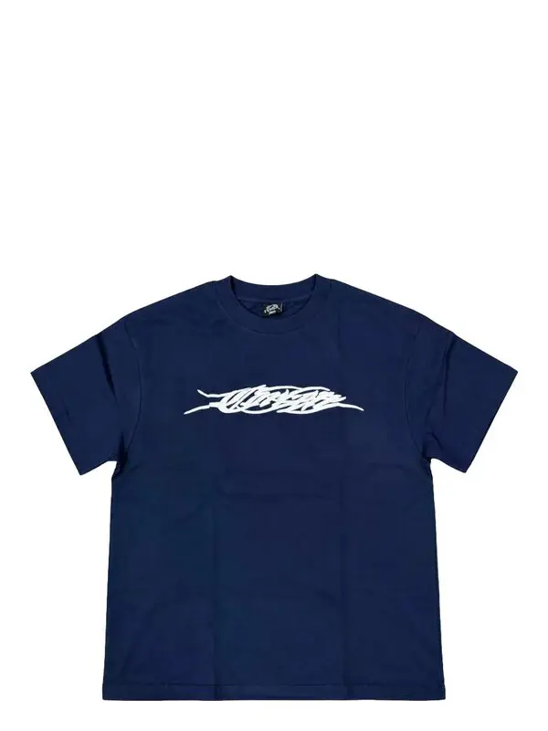 CORTEIZ Graphic-print Cotton T-shirt - Blue
