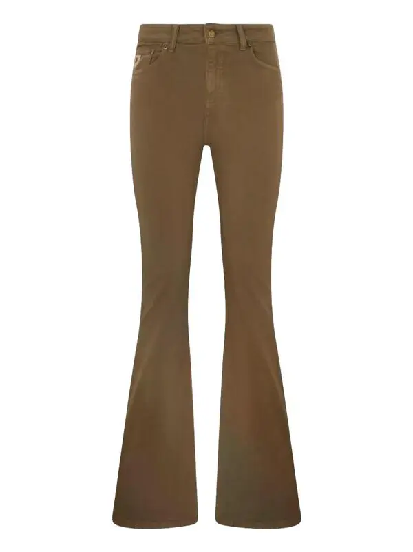 LOIS Slim-fit Flared-leg Jeans - Brown