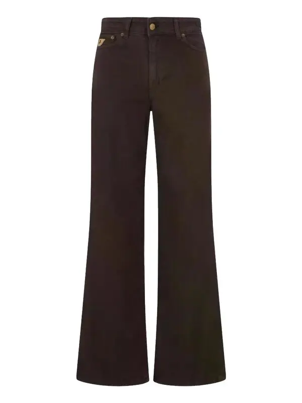 LOIS Wide-leg Jeans - Brown