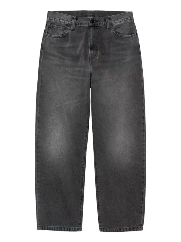 Carhartt Work In Progress Landon Bleached-effect Jeans - Black
