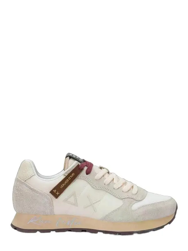 SUN 68 Tom Vintage Panelled Sneakers - Neutrals