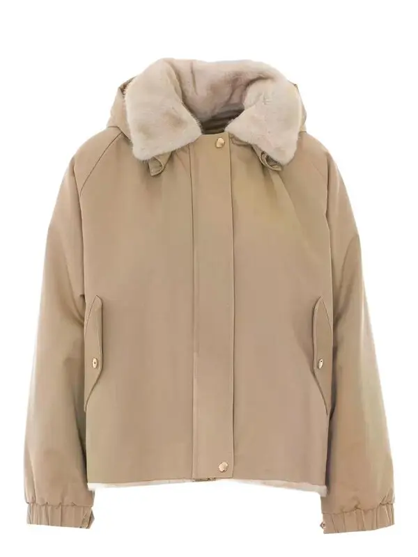 BULLY Reversible Hooded Parka - Neutrals