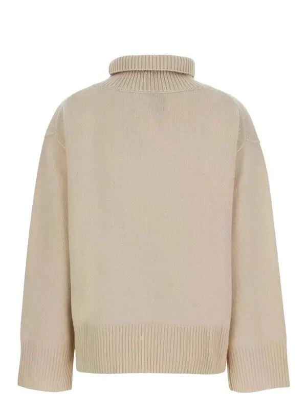 Soft Goat Boyfriend Cashmere Sweater - Neutrals