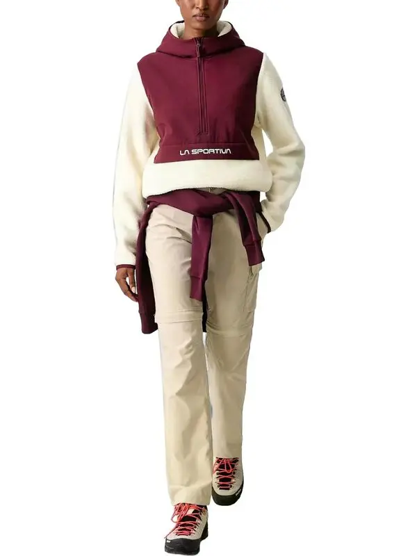 LA SPORTIVA Guidance Colour-block Fleece Hoodie - Neutrals