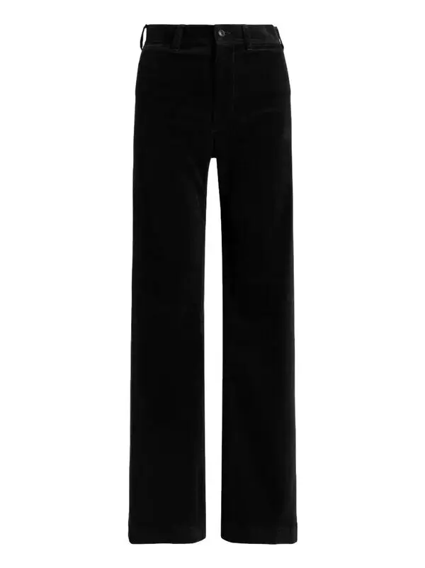 Polo Ralph Lauren Beaton Corduroy Flared-leg Trousers - Black