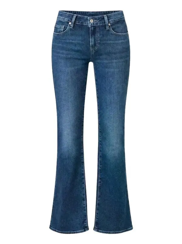 Paige Laurel Canyon Bootcut Jeans - Blue