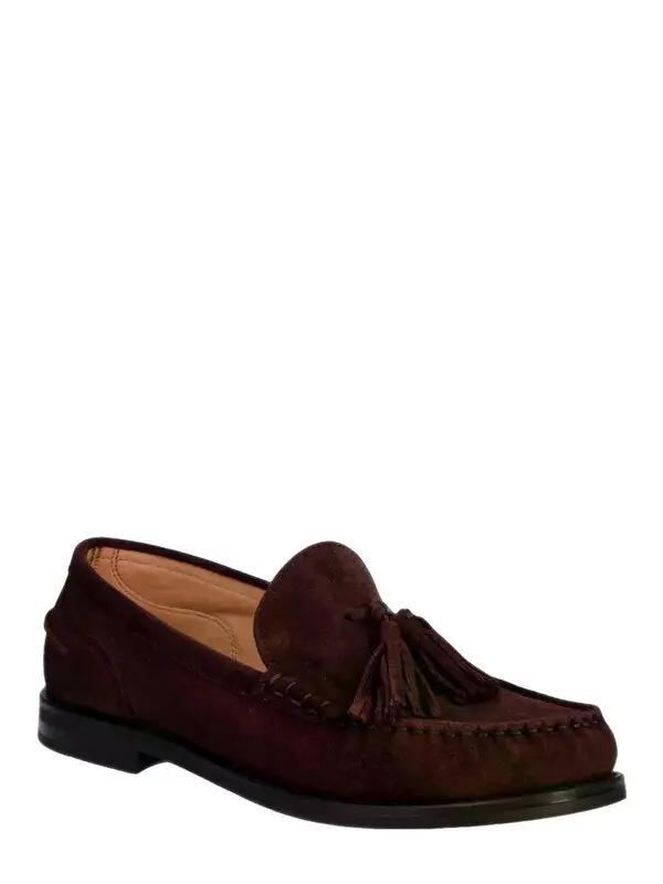 Gant Tassel-detail Suede Loafers - Red