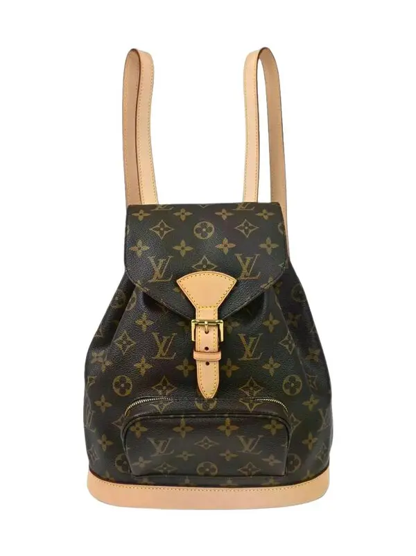LOUIS VUITTON 2006 Mm Monogram Montsouris Backpack - Brown