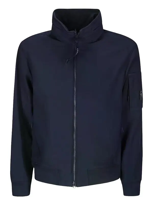 C.P. COMPANY C.p. Shell-r Lens Hooded Jacket - Blue