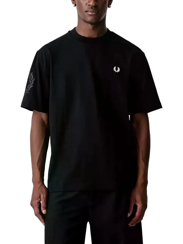 Fred Perry Cotton T-shirt - Black