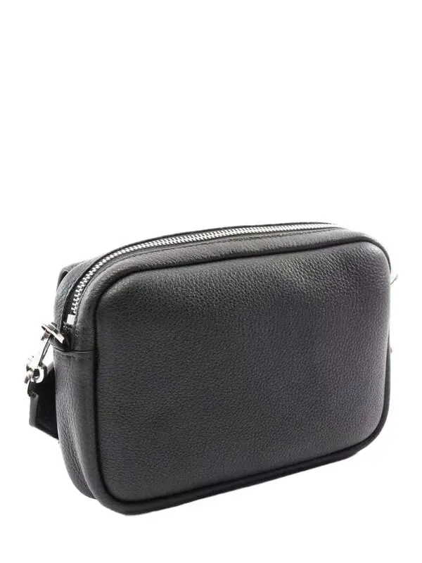 Loewe 2010-2026 Small Pebble Messenger Bag Crossbody Bag - Black