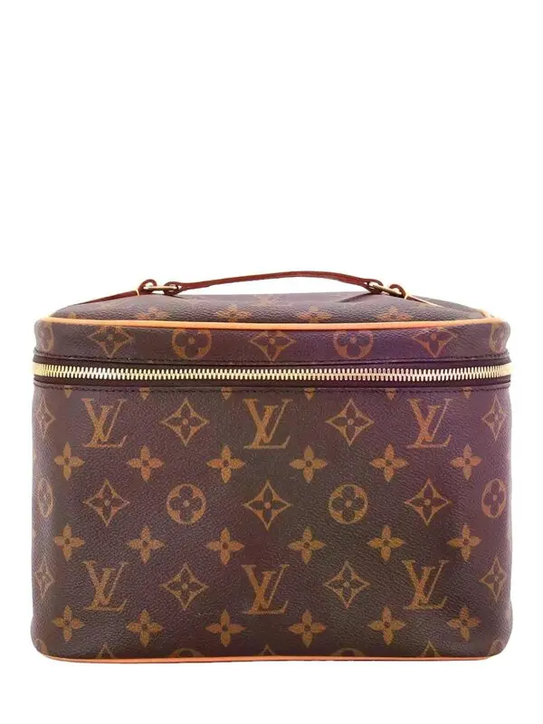 LOUIS VUITTON Nice Vanity Case Monogram Canvas Bb Pouch - Brown