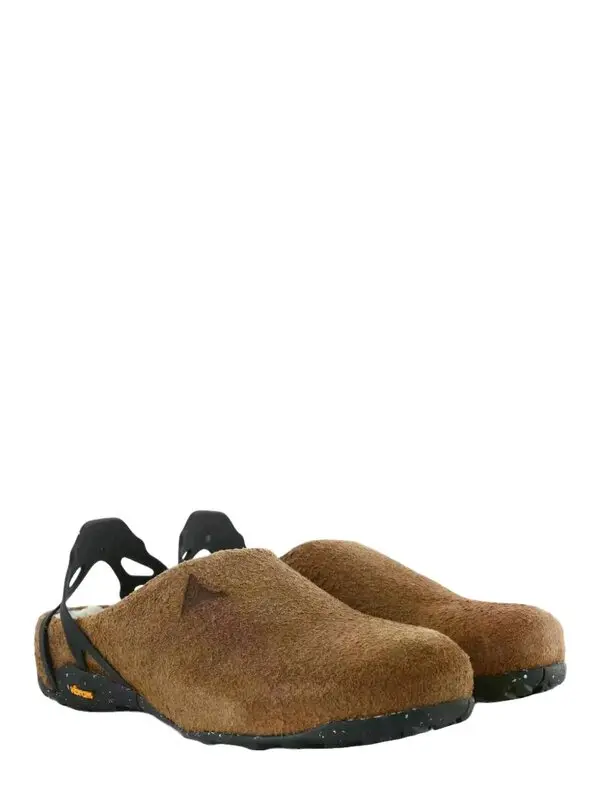 ROA Vibram-sole Slip-on Mules - Brown