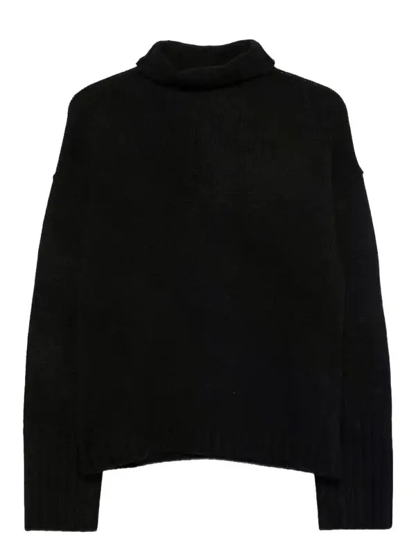 Kristensen Du Nord Roll-neck Sweater - Black