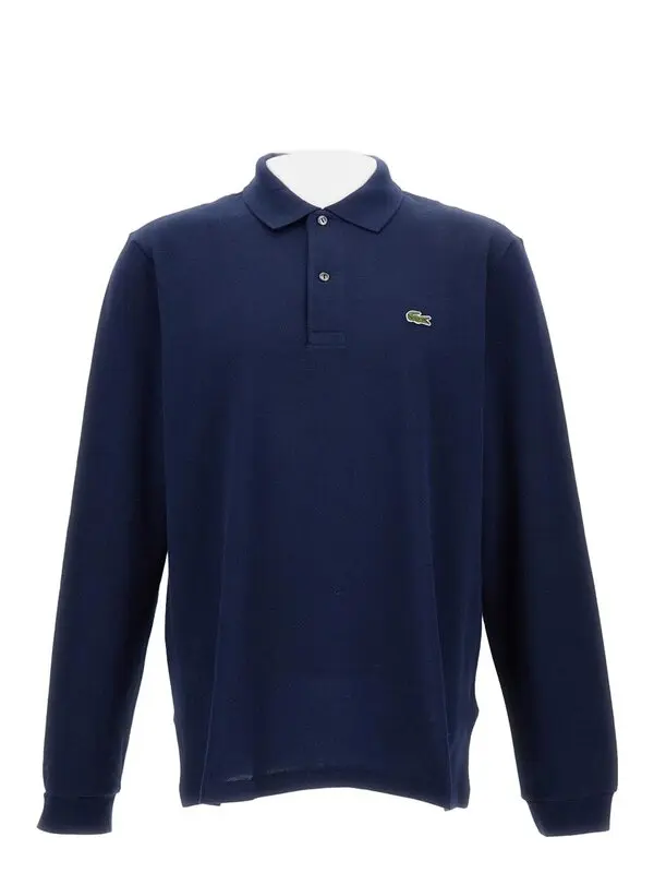 Lacoste Best Polo Manica Lunga - Blu
