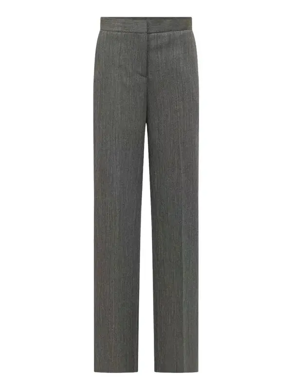 MSGM Straight-leg Tailored Trousers - Grey