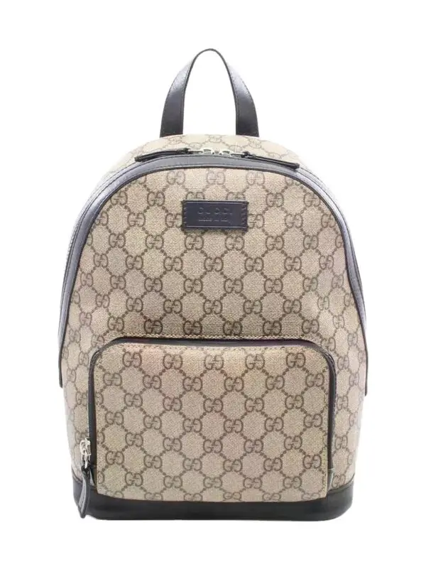 Gucci 2000s Gg Supreme Backpack - Neutrals