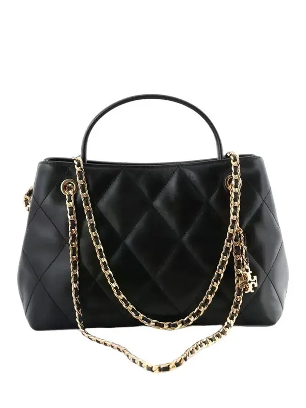Tory Burch Small Fleming Carryall Bag - Black