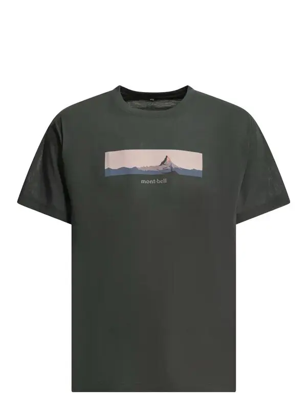 MONTBELL Wickron Matterhorn T-shirt - Grey