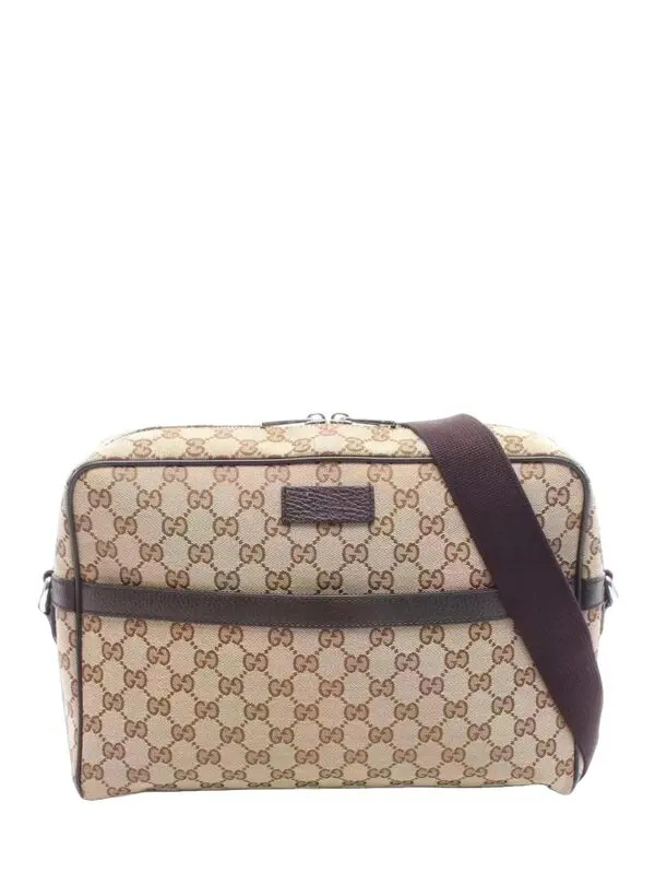 Gucci 2010s Gg Canvas Shoulder Bag - Neutrals