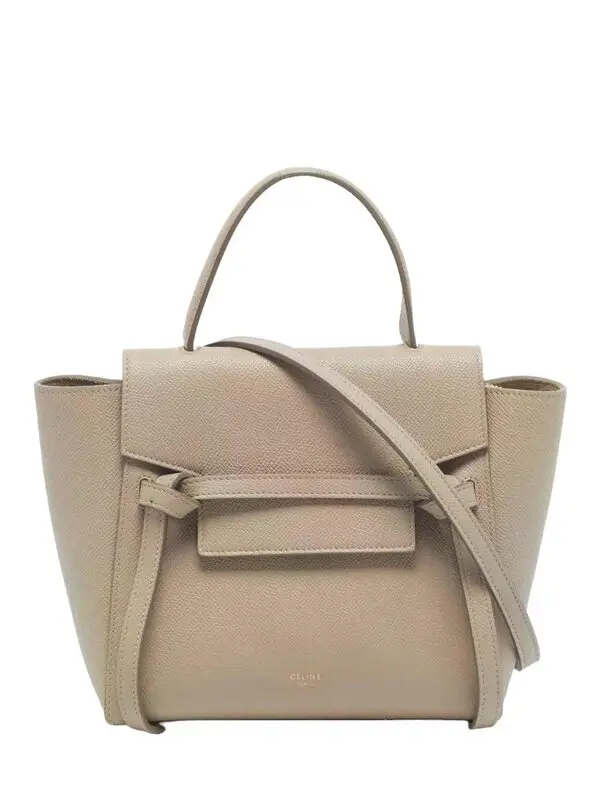 Celine 2018 Nano Belt Tote Bag - Neutrals