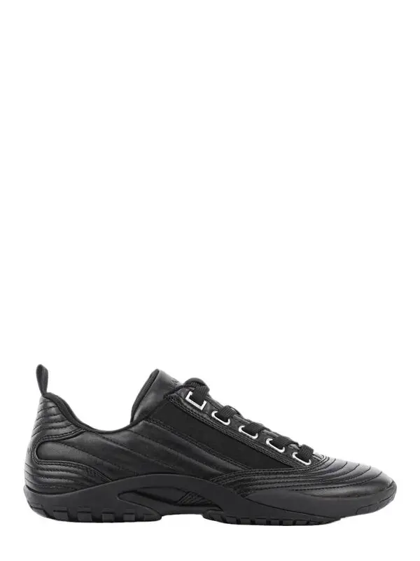 LANVIN Lnv2 Sneakers In Leather - Black