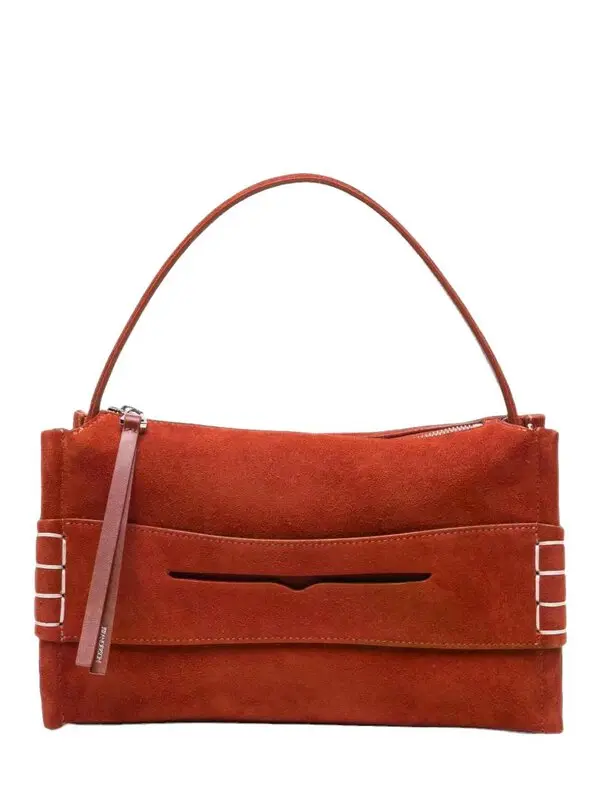 JW Anderson Whipstitch-detail Tote Bag - Orange