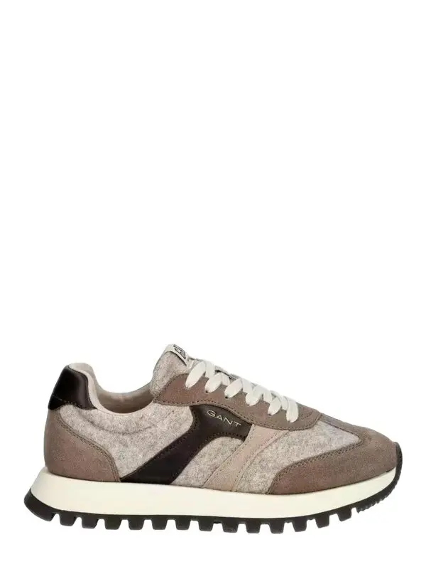 Gant Panelled Low-top Sneakers - Brown
