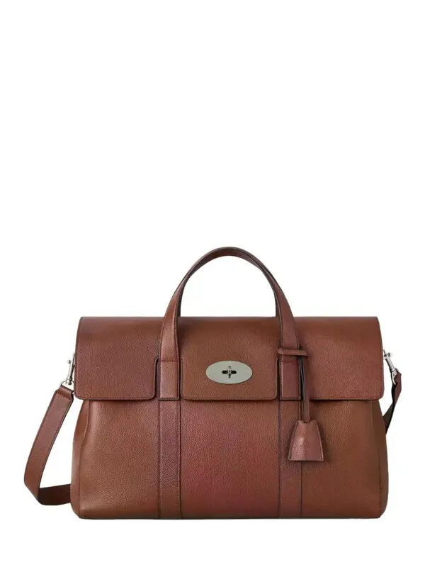 Mulberry Small Piccadilly Leather Tote Bag - Brown