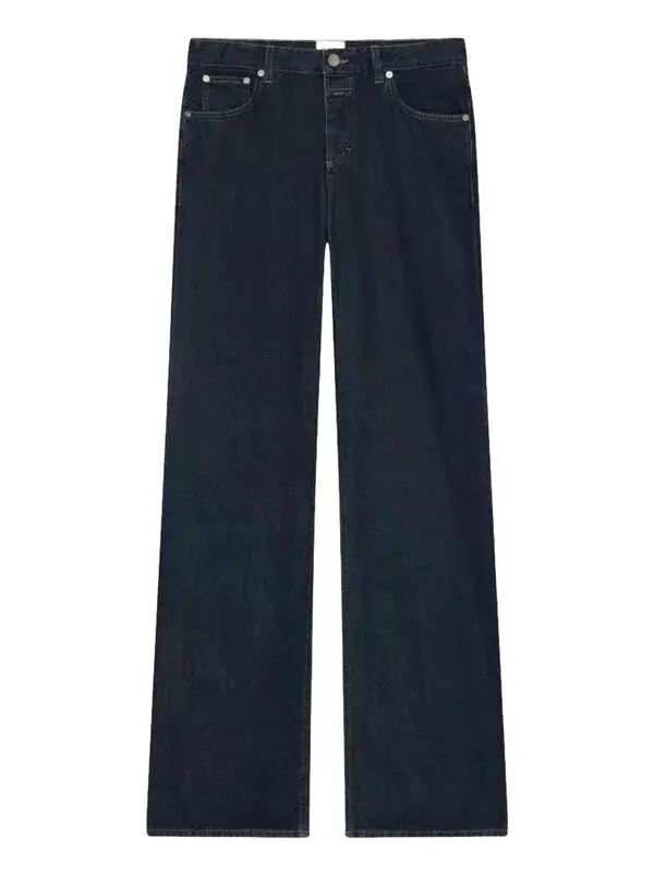 Closed Gillan Cotton Wide-leg Jeans - Blue