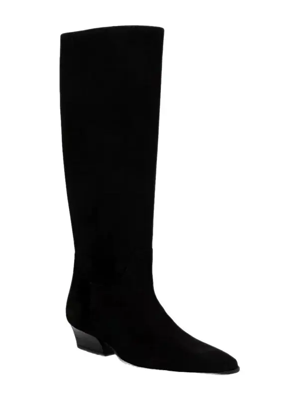 Gant Suede Knee-high Boots - Black