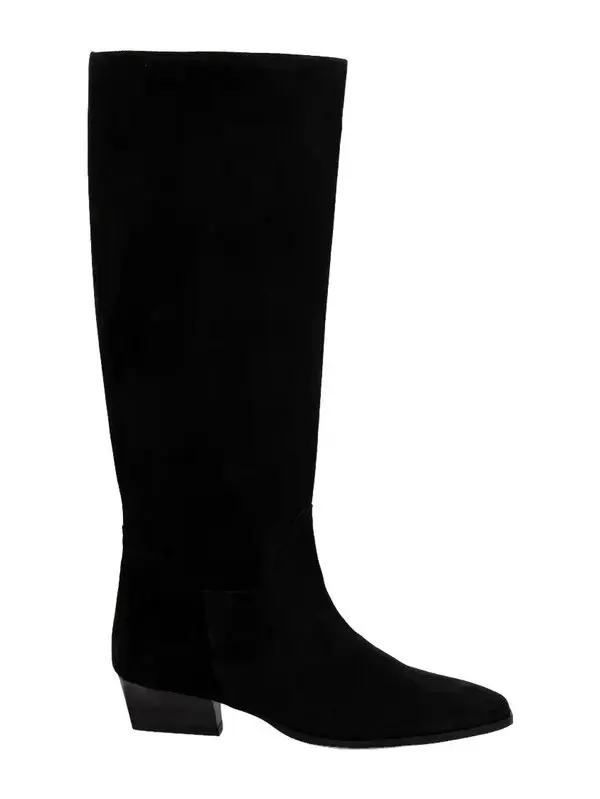 Gant Suede Knee-high Boots - Black